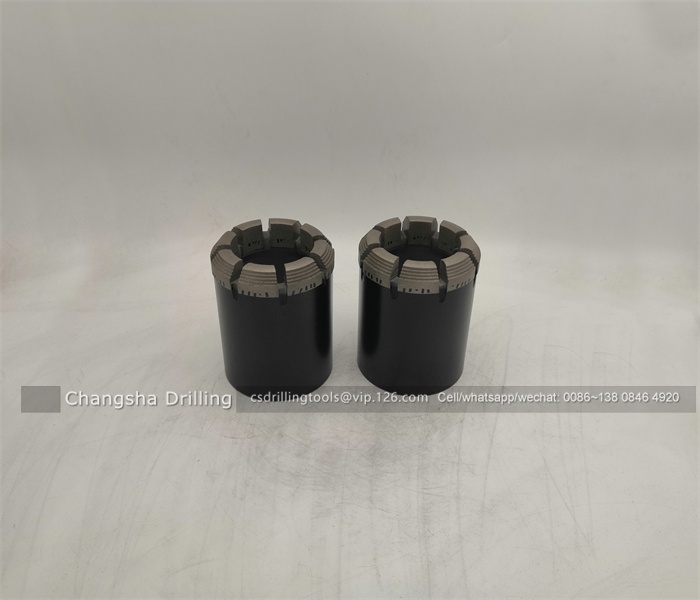 HQ Impregnated diamond bit Step matrix