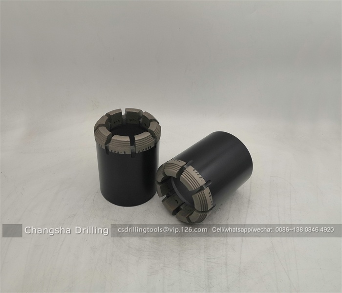 HQ Impregnated diamond bit Step matrix