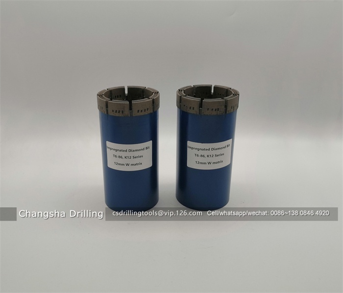 T2-101 Impregnated diamond core bit