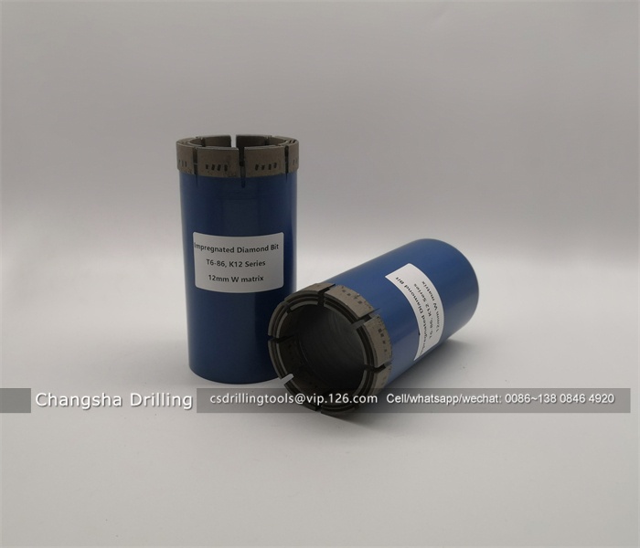 T2-101 Impregnated diamond core bit