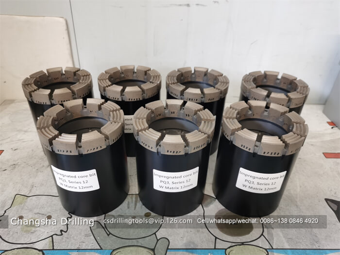 PQ3 Impregnated diamond core bit