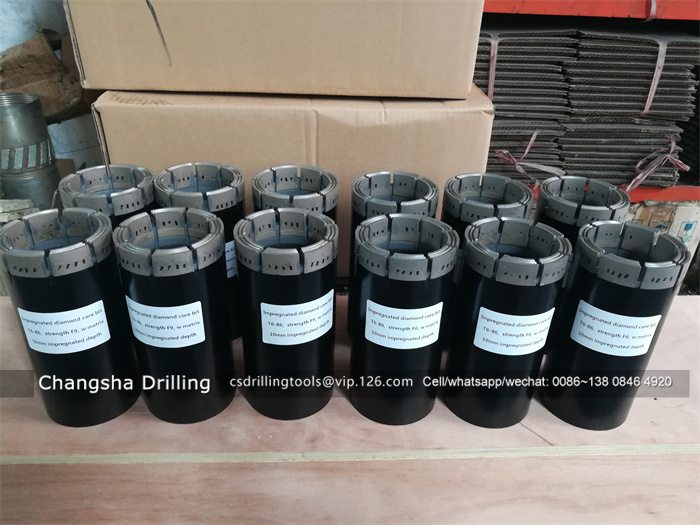 T2-101 Impregnated diamond core bit