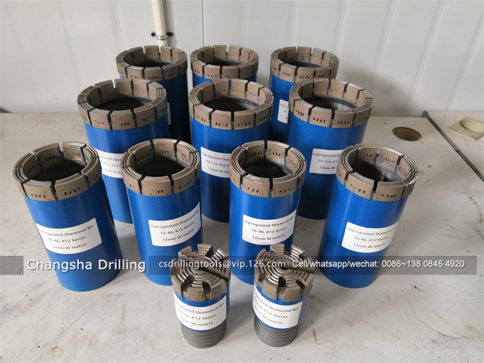 T2-101 Impregnated diamond core bit